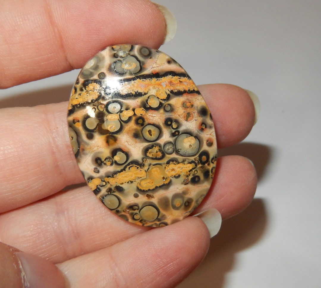 Leopard Skin Jasper Cabochon - Etsy