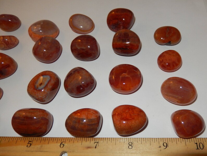 Fire Agate aka heated carnelian | Etsy