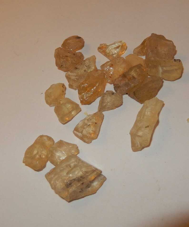 Sunstone group of 20 raw from Oregon | Etsy