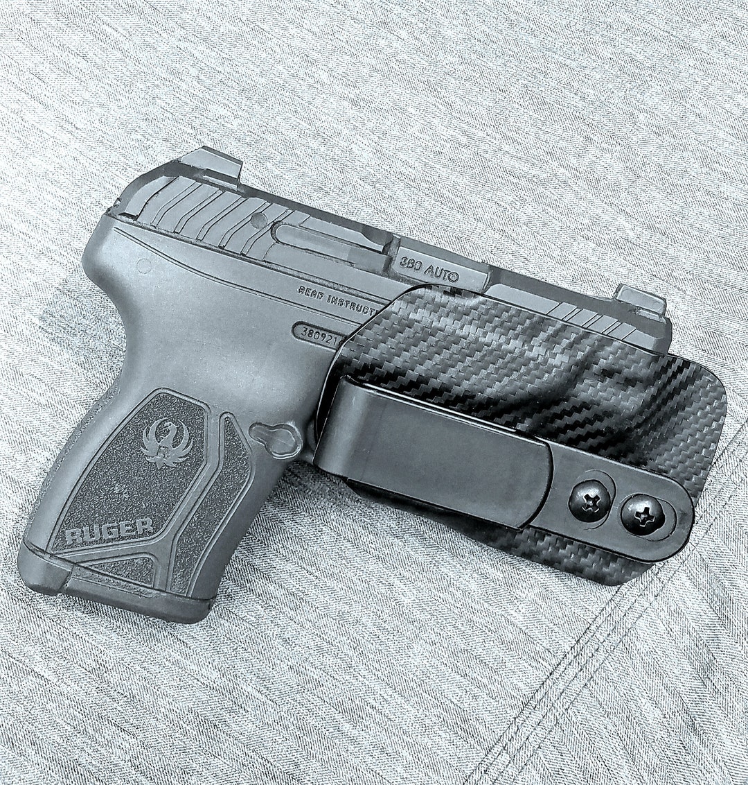 Ruger LCP Max Hybrid Trigger Guard With Clip Holster IWB USA Made 1.5 ...