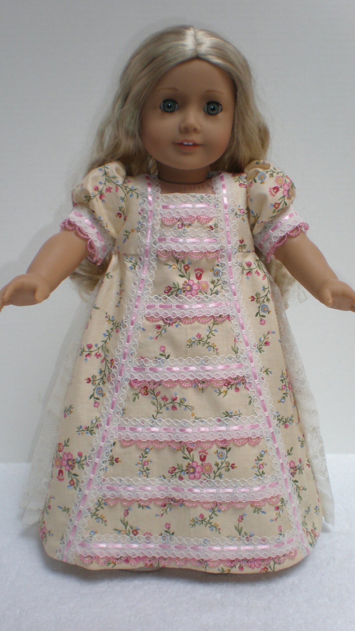 Caroline Abbott Regency Dress 5pc American Girl Etsy