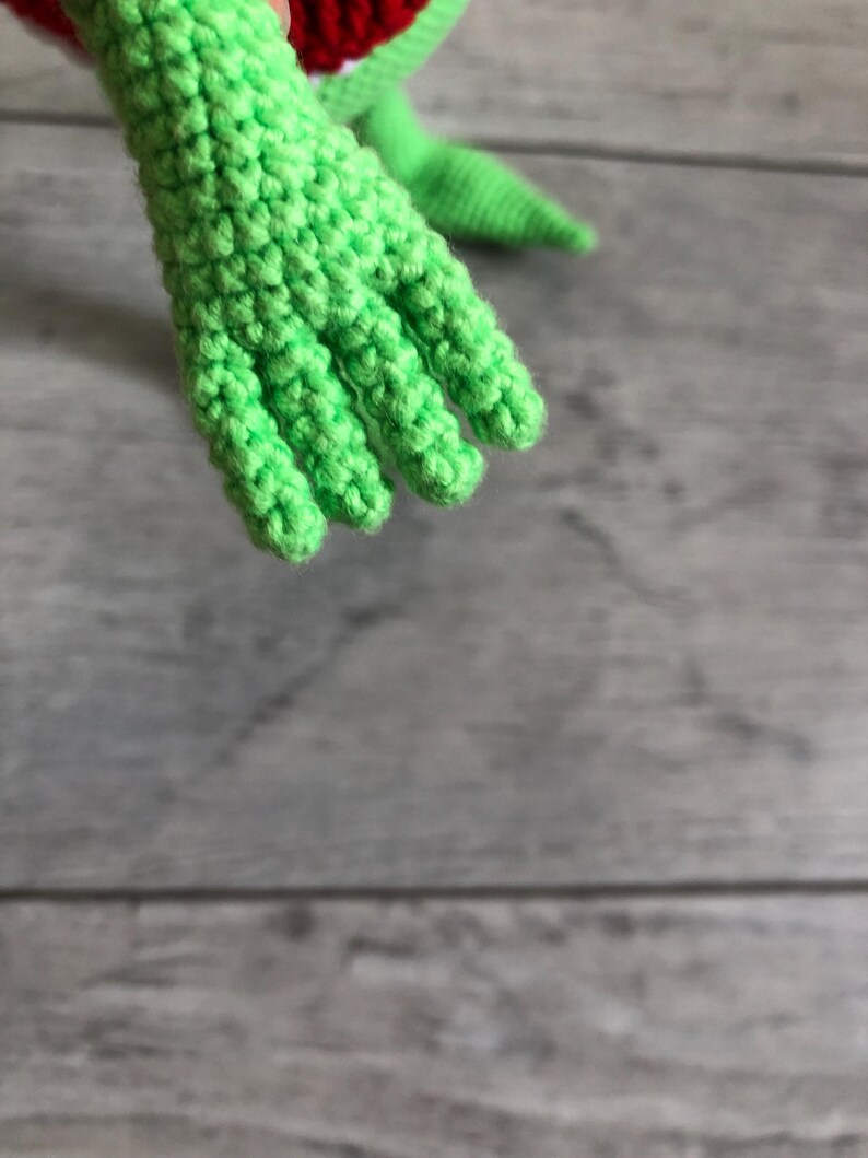 PDF Pattern Grinch Christmas Crochet Decoration Amigurumi Winter ...