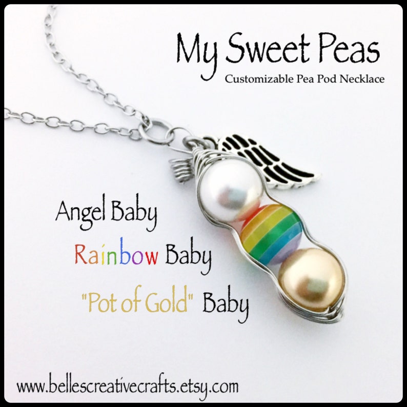 An Angel, A Rainbow and a Pot of Gold Sweet Pea Pod...baby After ...