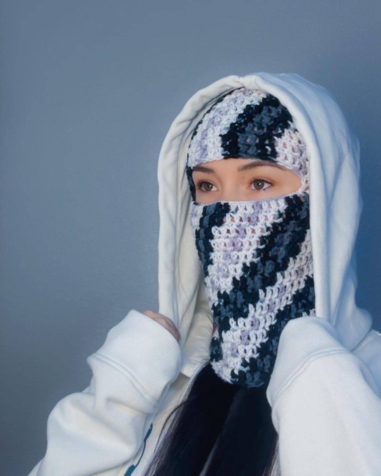 Crochet Ski Mask Pattern: Easy Beanie Design (digital Download, PDF ...