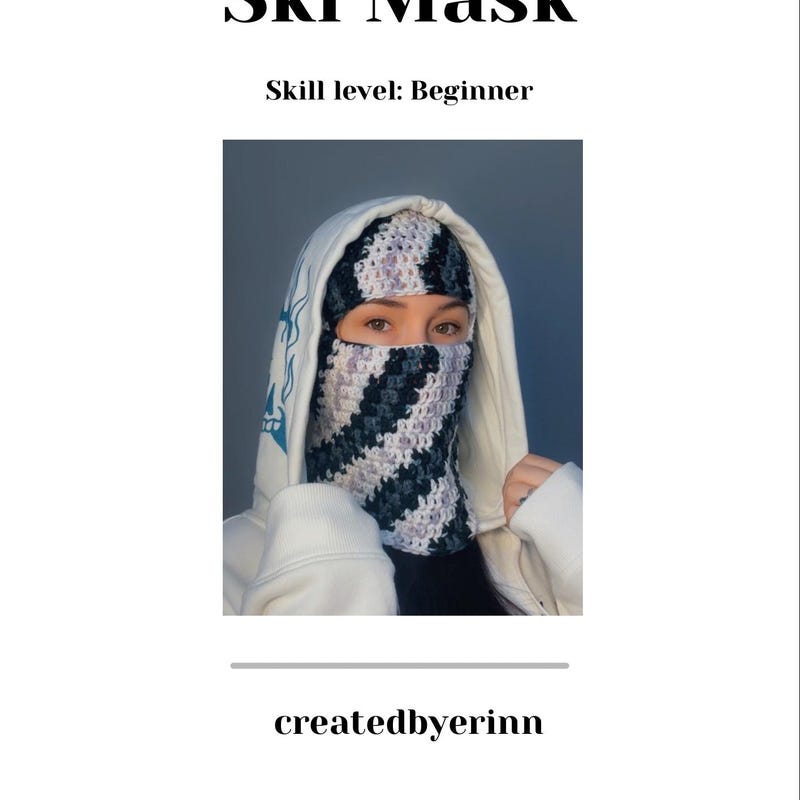 Ski Mask Pattern - Etsy