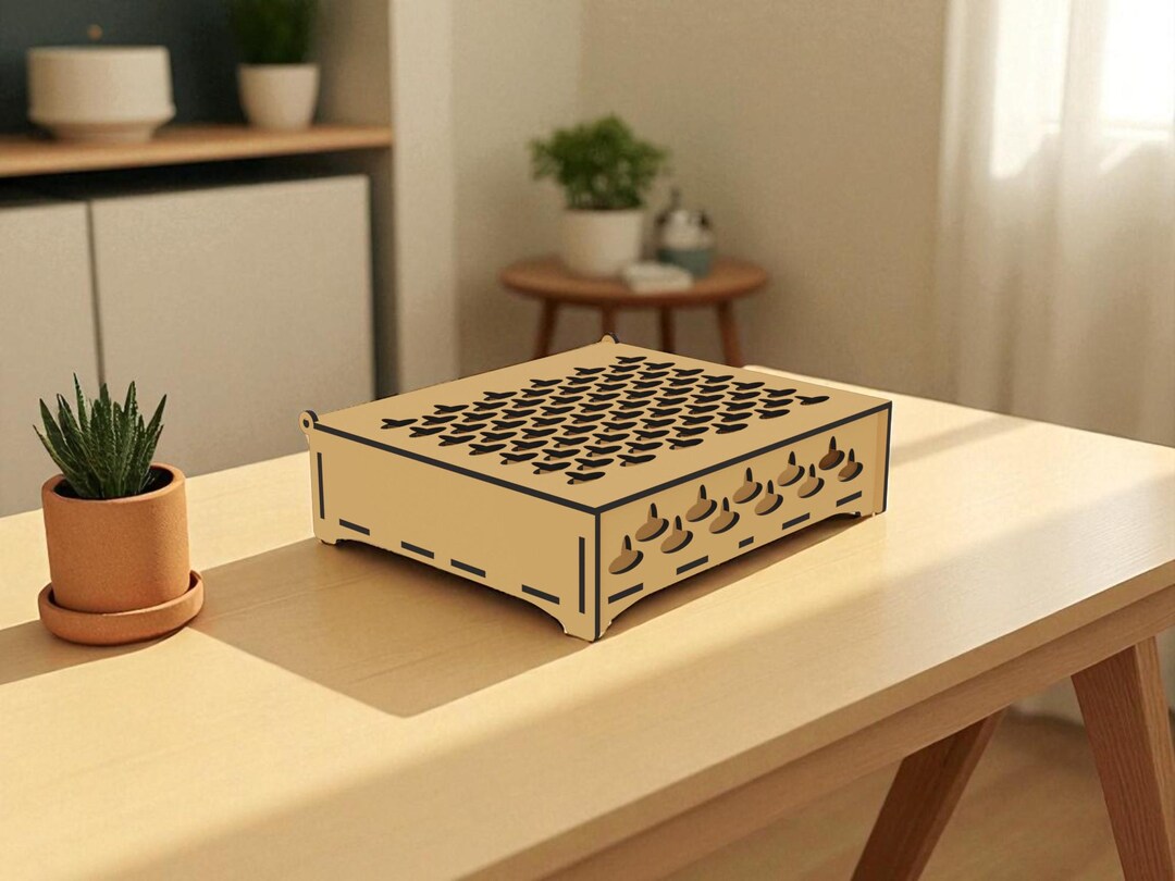 Royal Storage Box SVG Files: Laser Cut Home Organization (digital ...