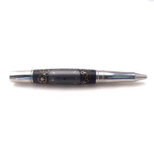 Handmade Pen Steampunk Pen Watch Pen Carbon Fiber Pen Stainless Steel ...
