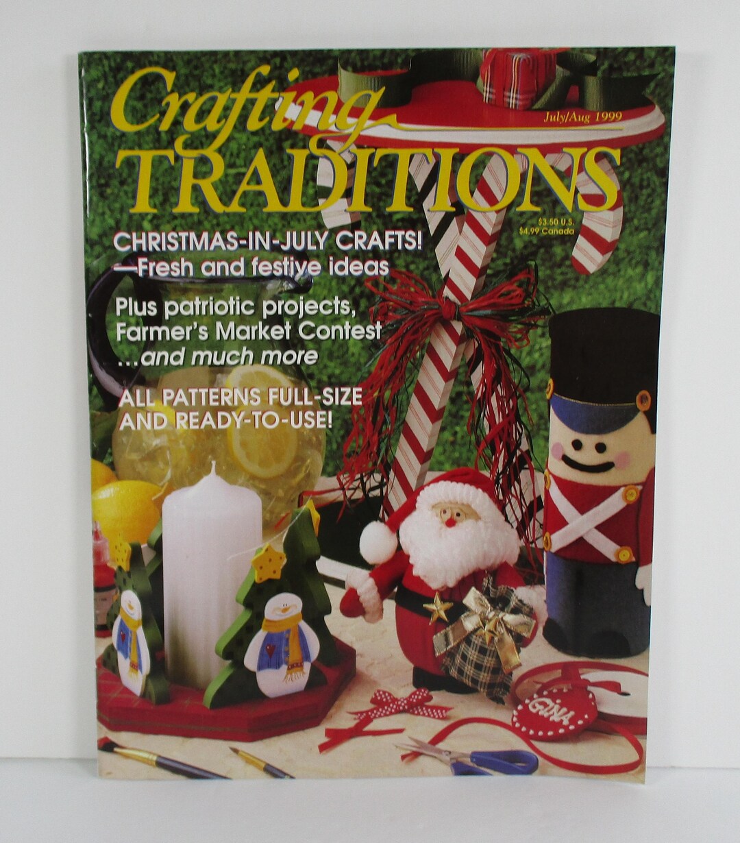 Vintage, 1999, Crafting Traditions Magazine, Craft Magazine, July ...