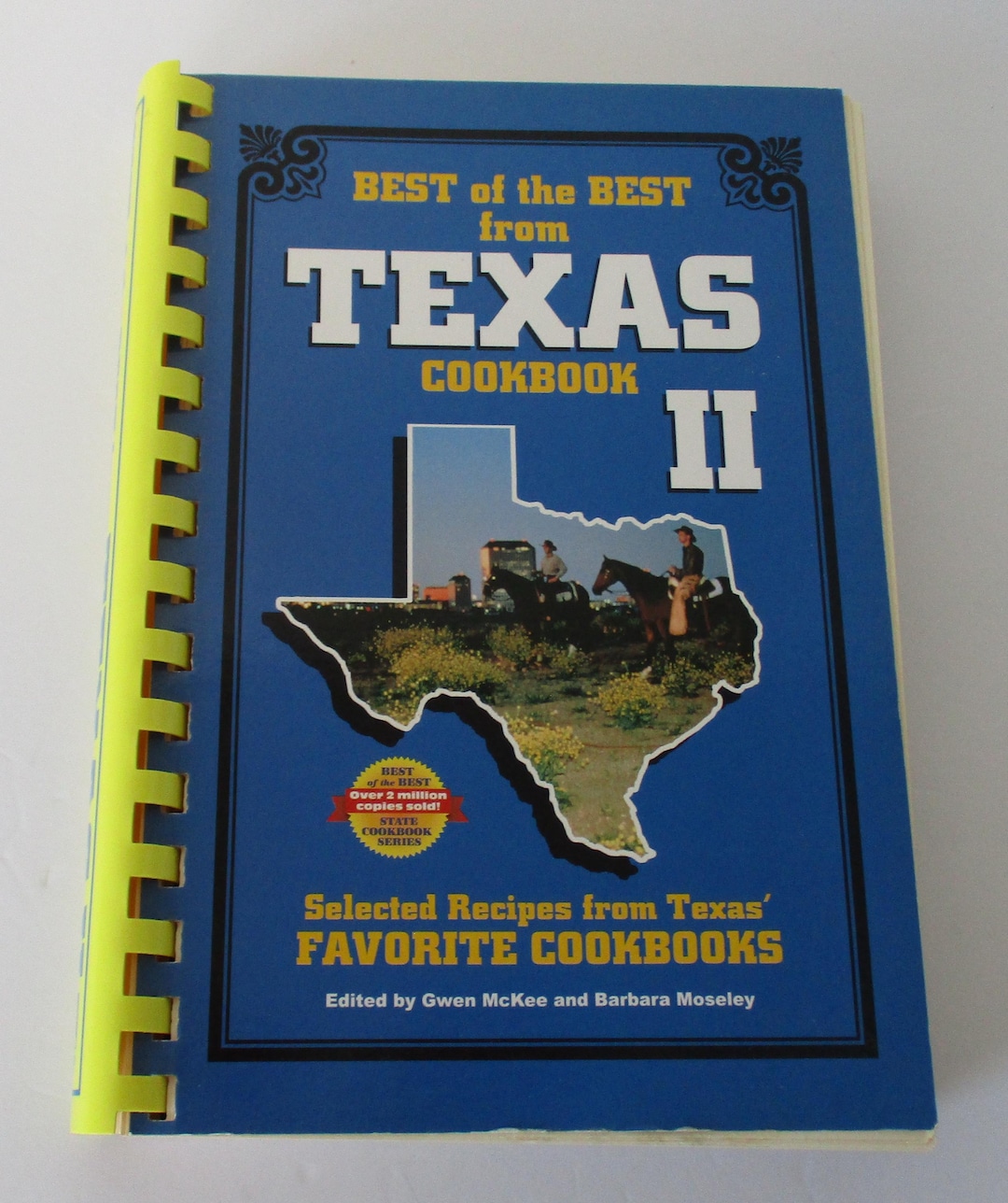 Vintage Best of Texas Cookbook II, Spiral Bound, 1996 - Etsy
