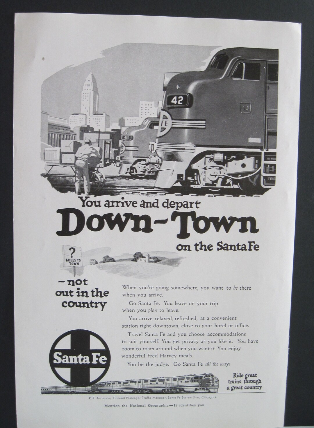 1950 Budd Passenger Train System Original Vintage Print Ad - Etsy