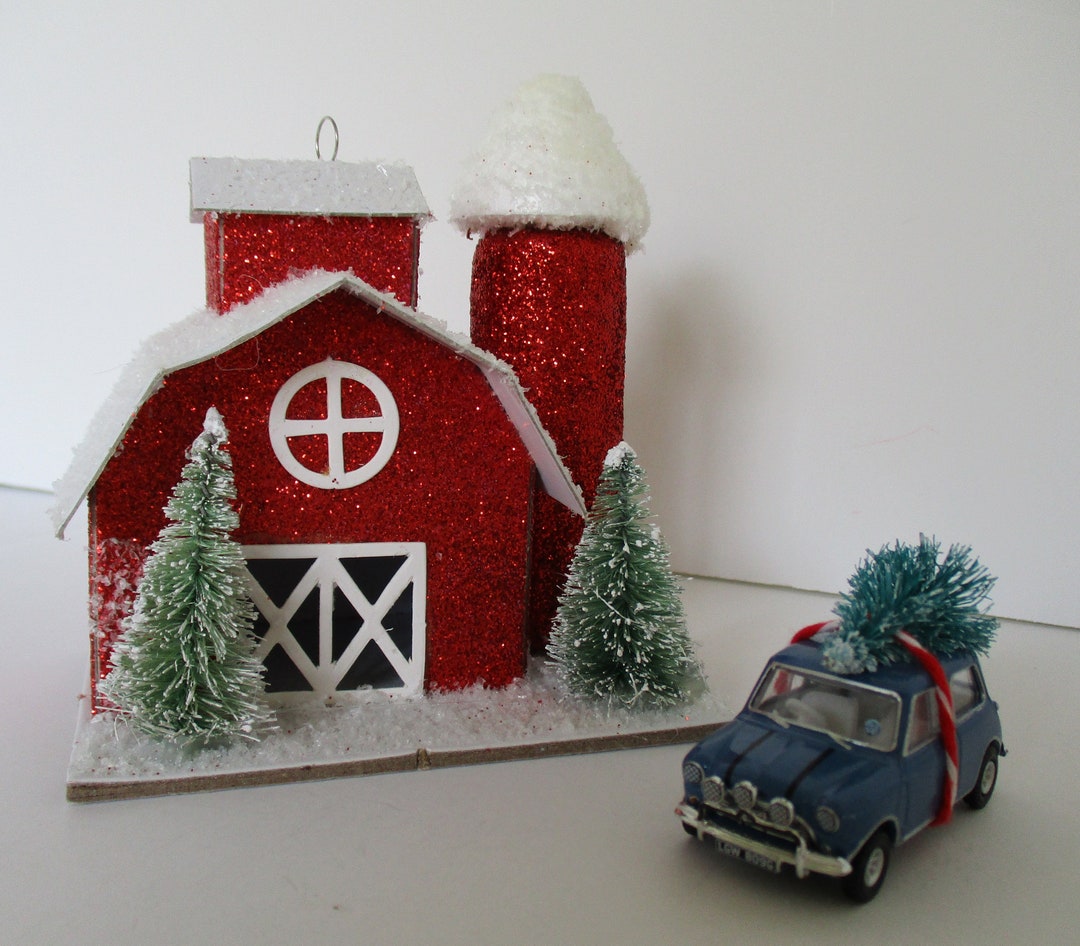 1967 Austin MINI COOPER S 1275 MKI, Blue, Christmas Ornament, Stocking ...