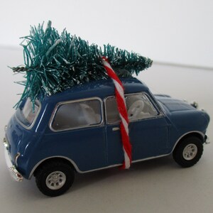 1967 Austin MINI COOPER S 1275 MKI, Blue, Christmas Ornament, Stocking ...