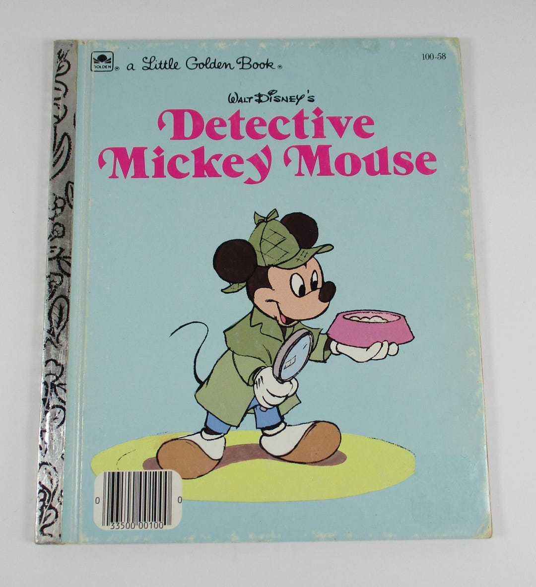 Vintage 1985 Detective Mickey Mouse Little Golden Book - Etsy
