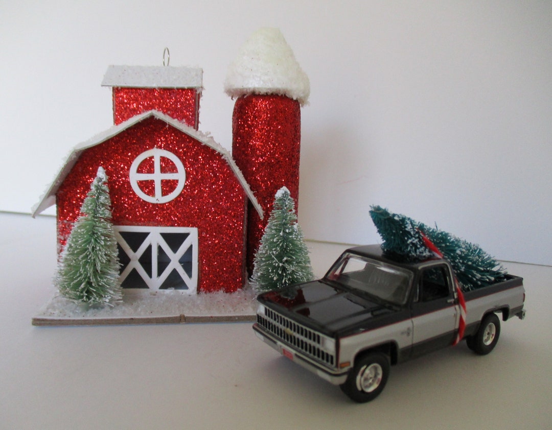 1981 CHEVY SILVERADO 10 Fleetside TRUCK, Black and Silver, Christmas ...