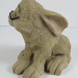 Vintage 1991 Frumps Resin Bunny Rabbit With Glasses Figurine, Foster, D ...