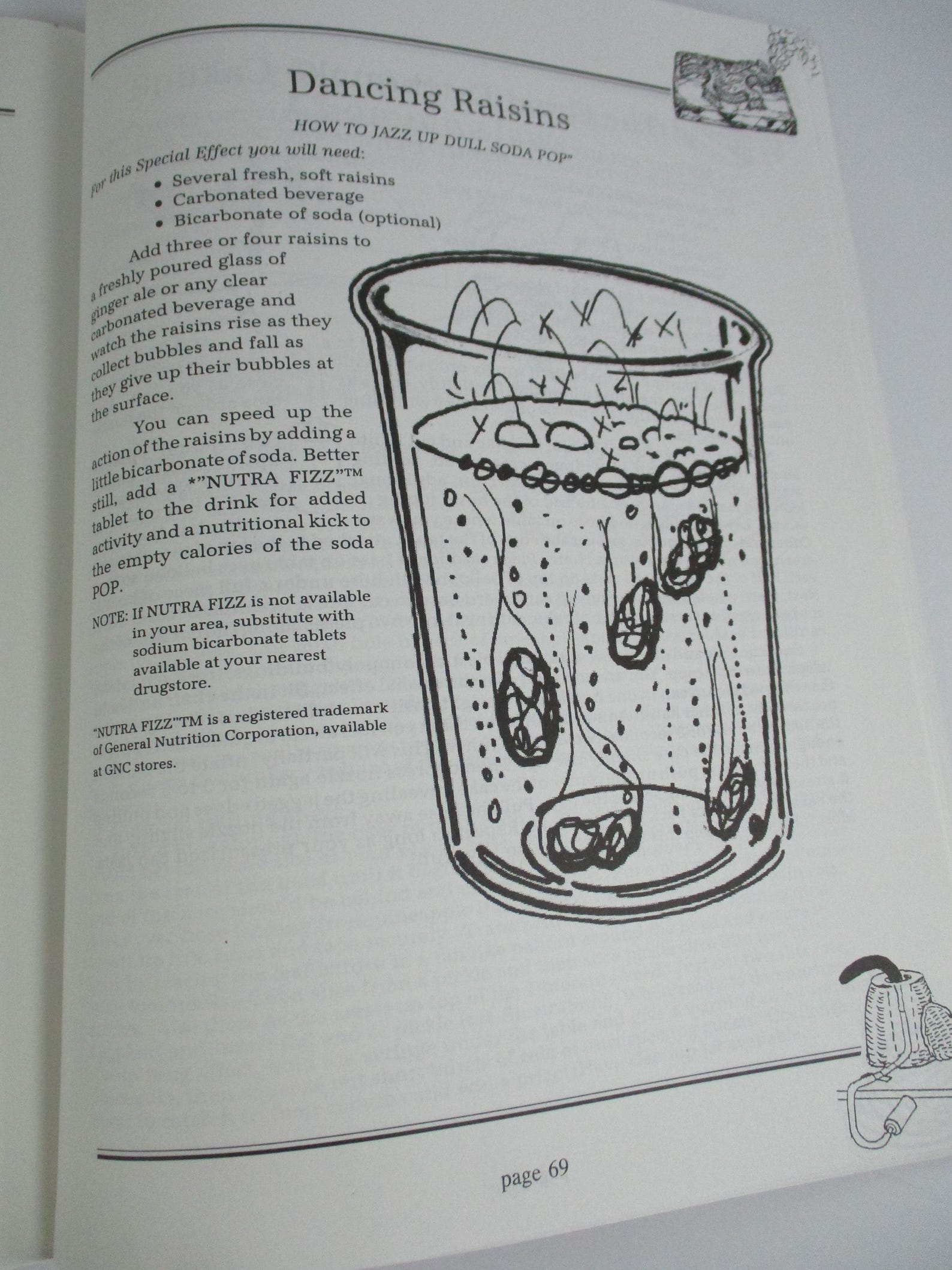 Vintage 1992 Special Effects Cookbook, Kids Recipes, Science Projects ...