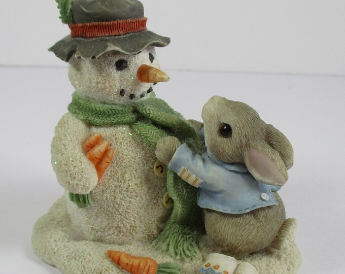 1996 My Blushing Bunnies, Friendship Puts a Smile on Your Face, Snowman ...