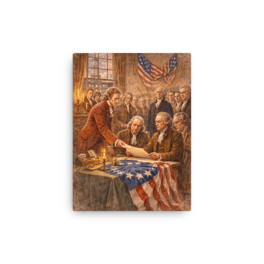 Shane Colby Art - American Series 250th Celebration - the Signing - Etsy