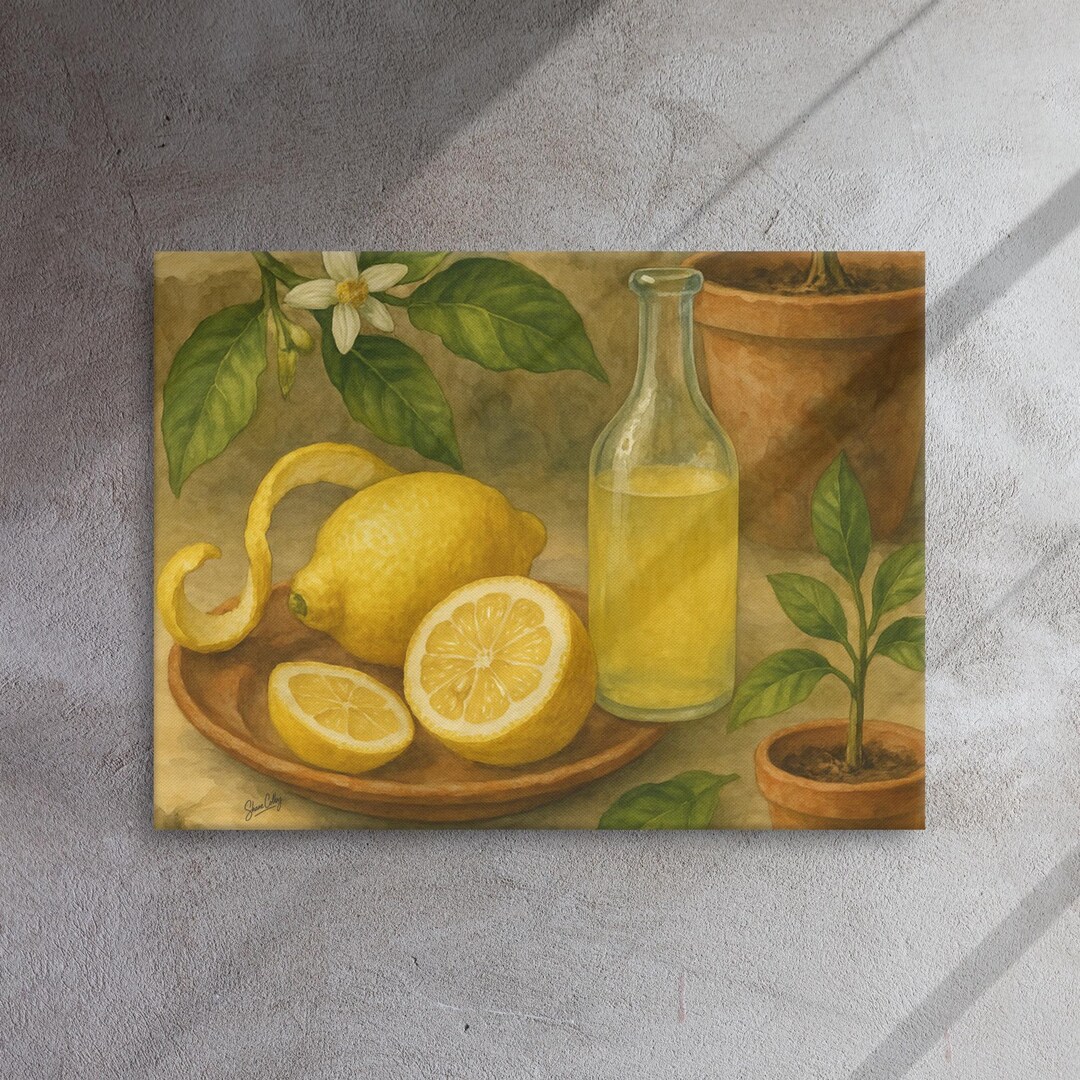 Shane Colby Art - Amalfi Collection - Limoncello - Etsy