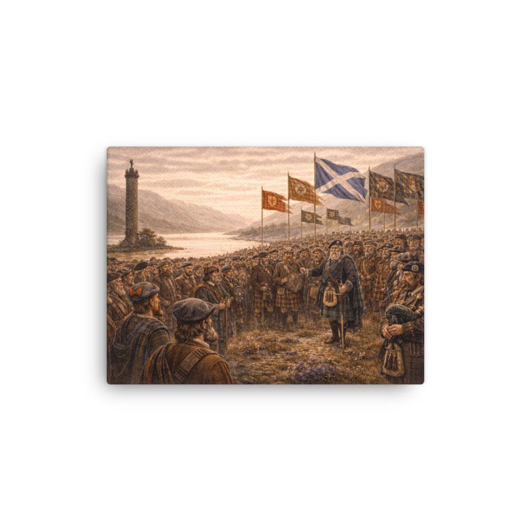 Shane Colby Art - Scottish Series - Glenfinnan - Etsy