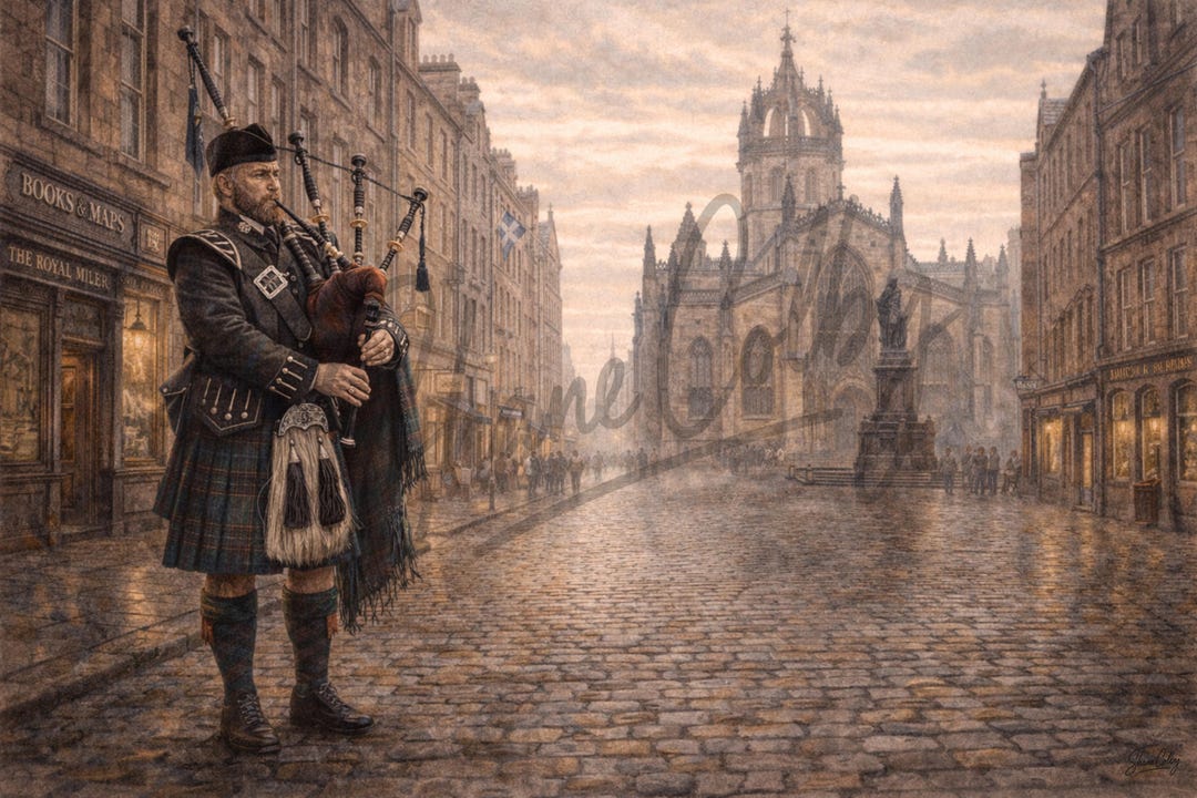 Printable Digital Download - Shane Colby Art - Scottish Series - the ...