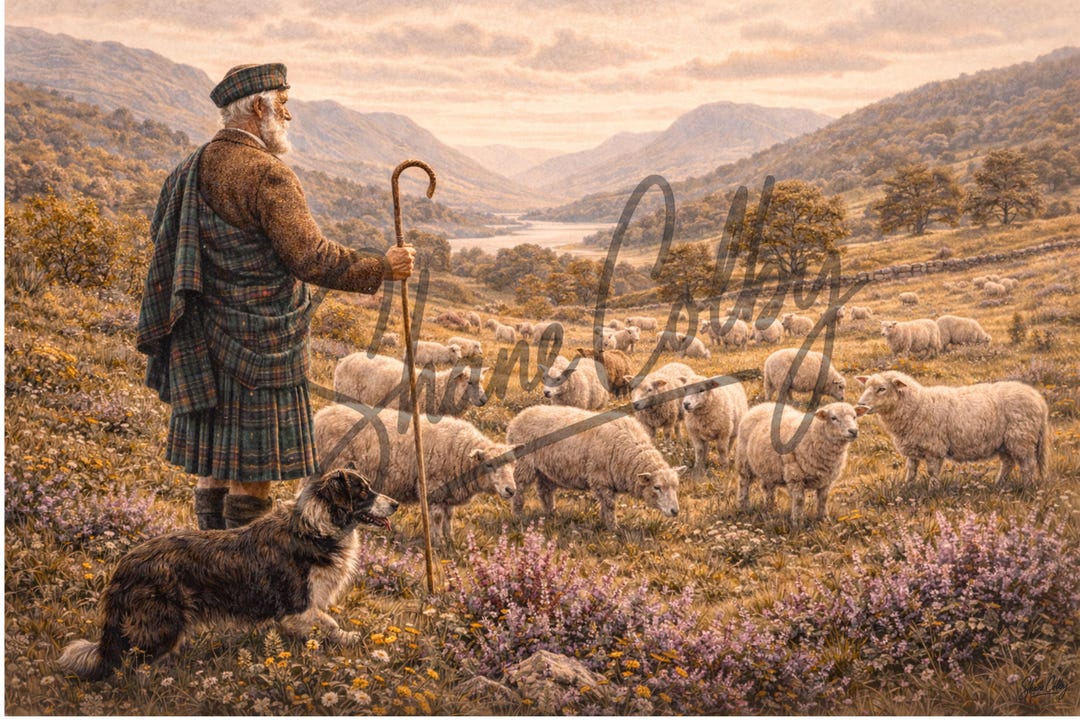 Printable Digital Download - Shane Colby Art - Scottish Series - the ...