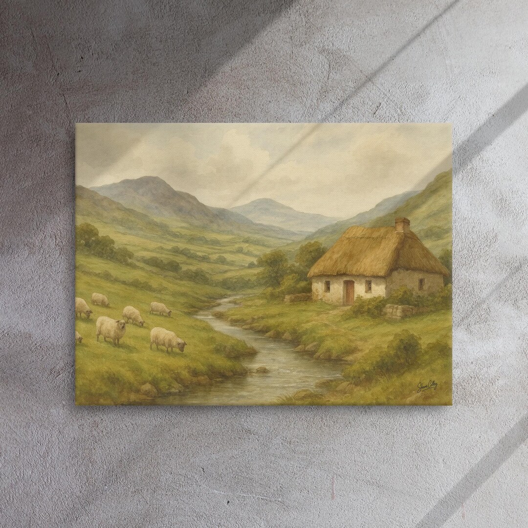 Shane Colby Watercolour Art - Irish Collection - the Shepard's Cottage ...