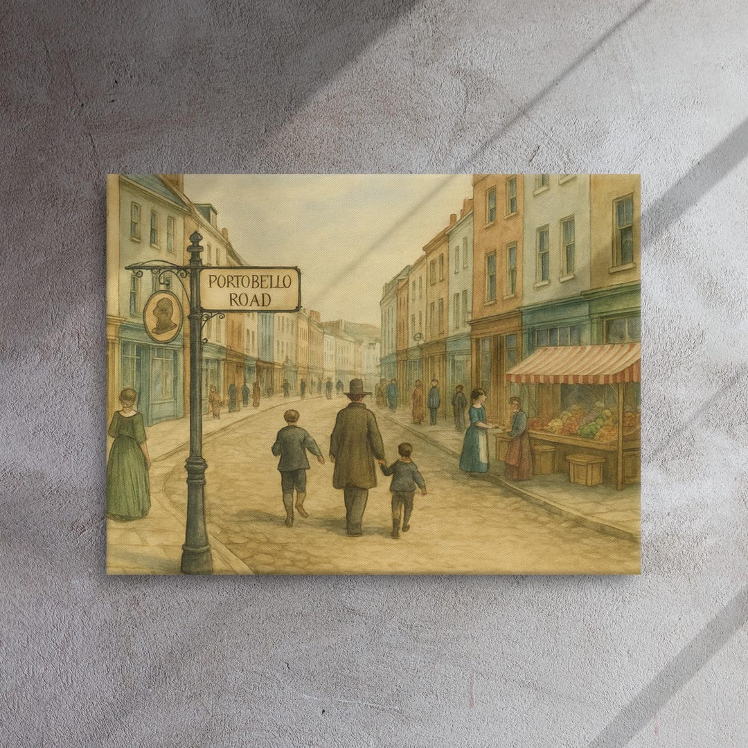 Shane Colby Art - London Collection - Portobello Road - Etsy