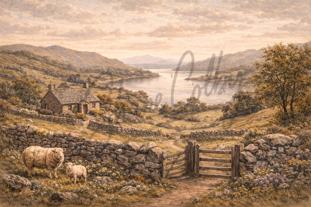 Printable Digital Download - Shane Colby Art - Scottish Series - the ...