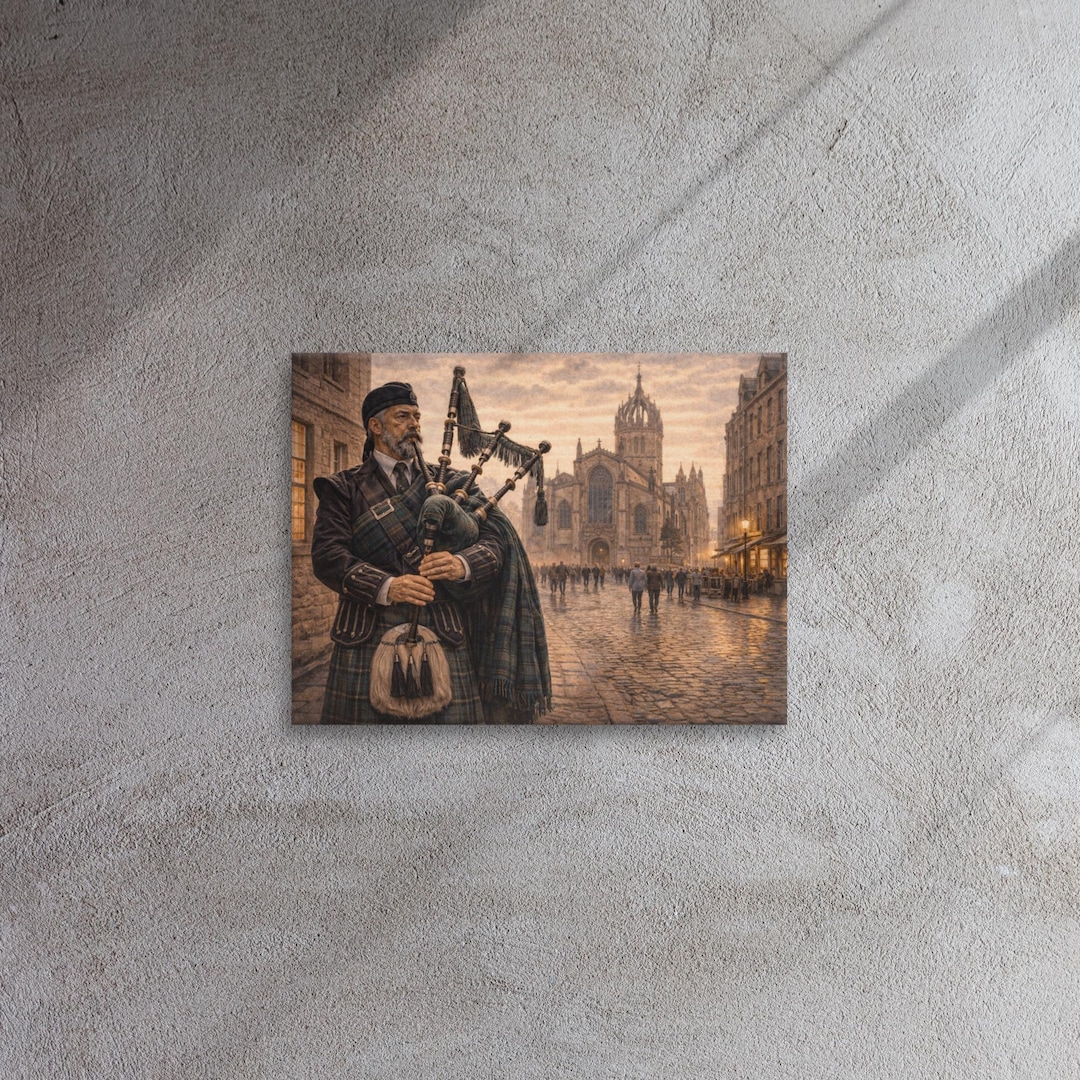 Shane Colby Art - Scottish Series - the Royal Mile - Etsy