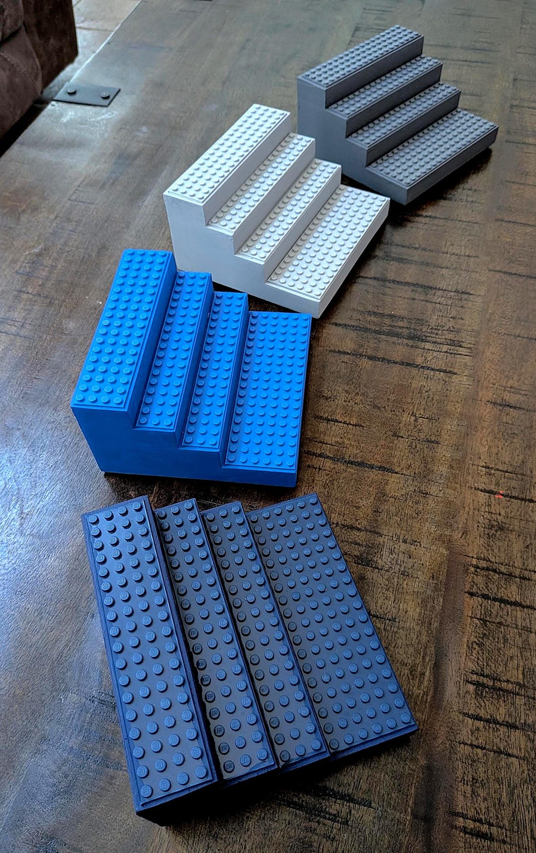 LEGO Minifigure (18 Studs Wide) Display Stand Portable Solid Wood No ...