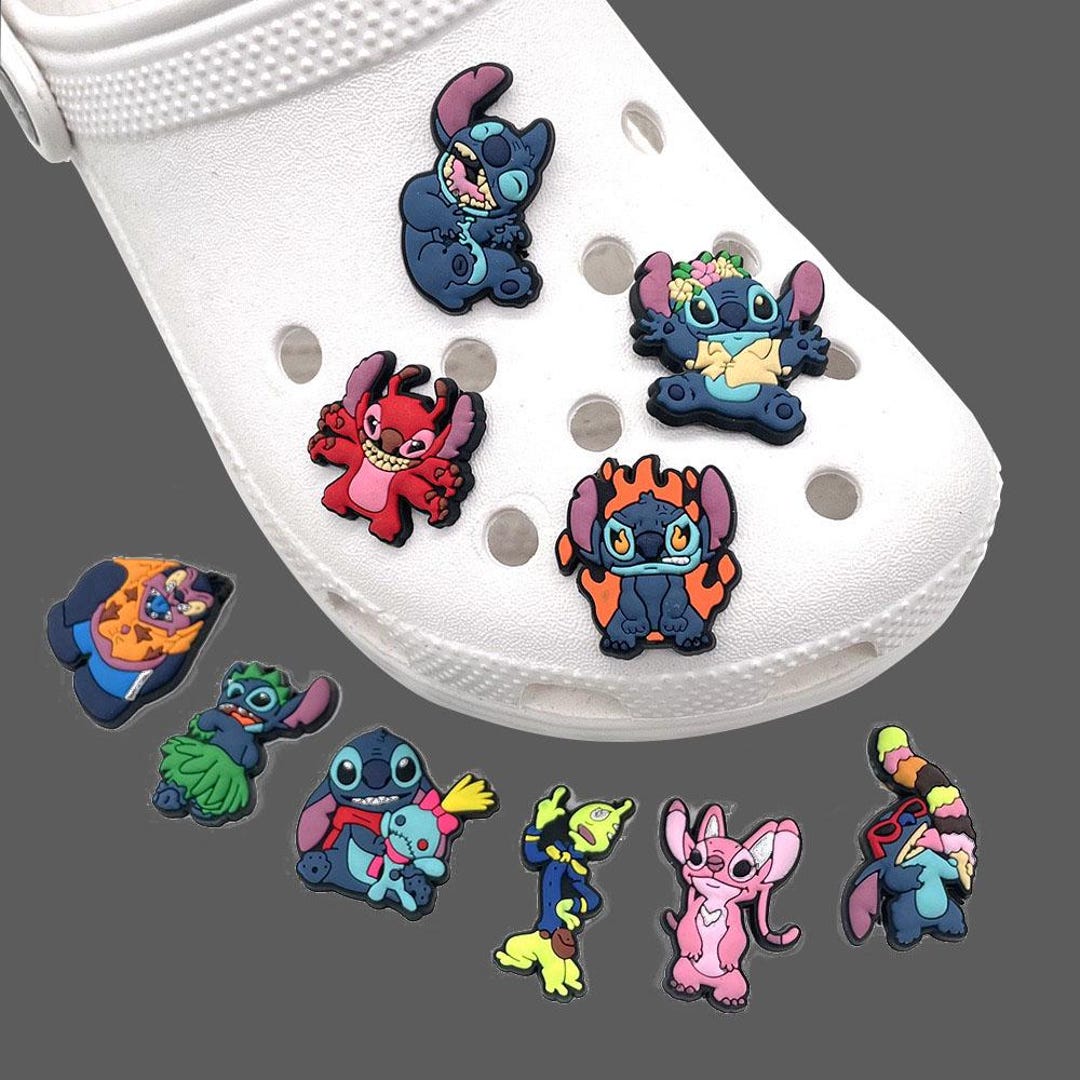 Crocs Shoe Accessories, Stitch Accessories, Stitch Accessories, Cute ...