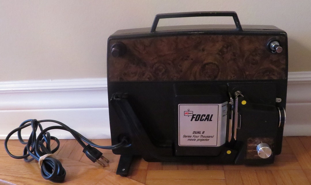 Vintage FOCAL DUAL 8 Movie Projector: Working Reels & Light Prop - Etsy