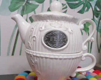 Stacked Teapot | Etsy