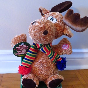 Vintage Dandee Animated Singing/dancing Christmas Reindeer - Etsy