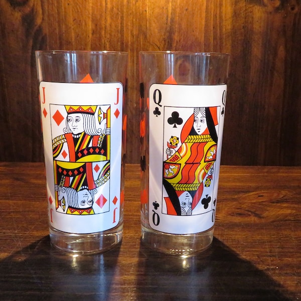 Playing Cards Shot Glasses - Etsy