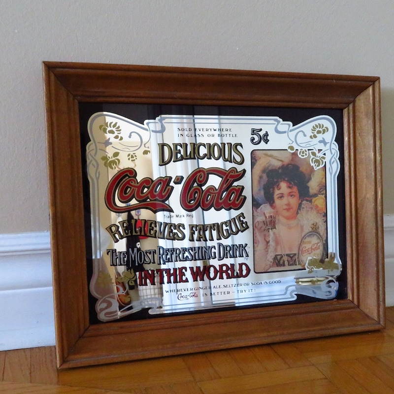 Coca Cola Mirror - Etsy