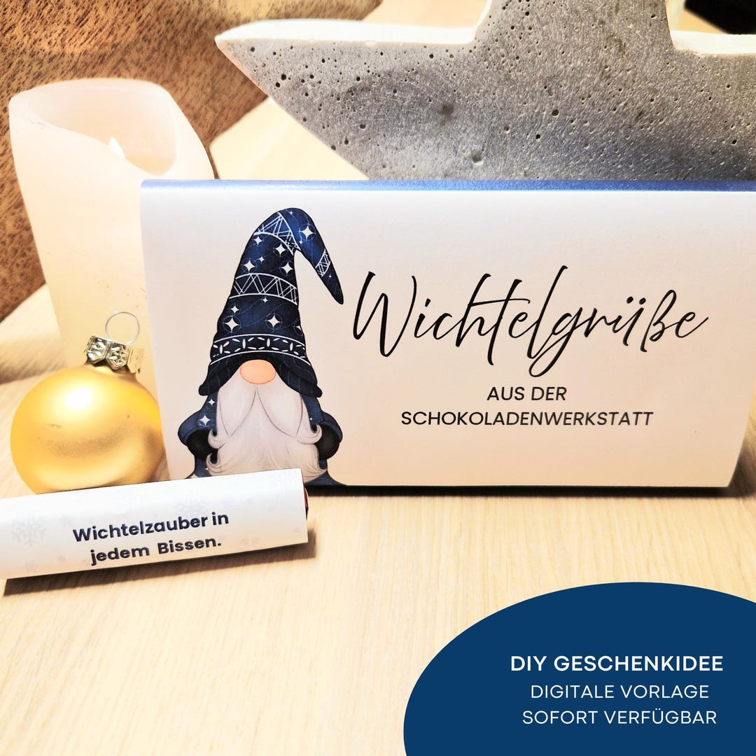 DIY Secret Santa Gift Idea | Kinder Chocolate Wrapper | DIY Gift Idea ...
