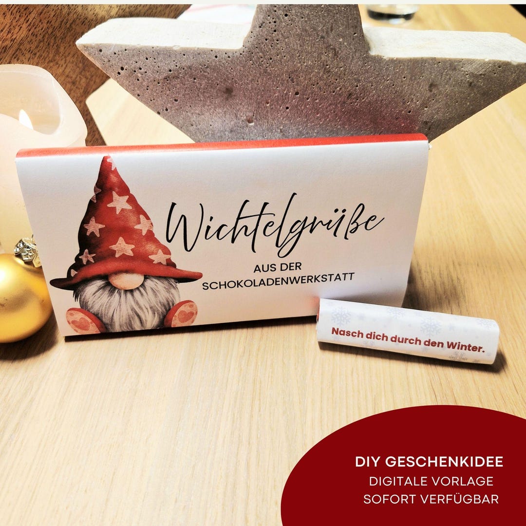 DIY Secret Santa Gift Idea | Kinder Chocolate Wrapper | DIY Gift Idea ...