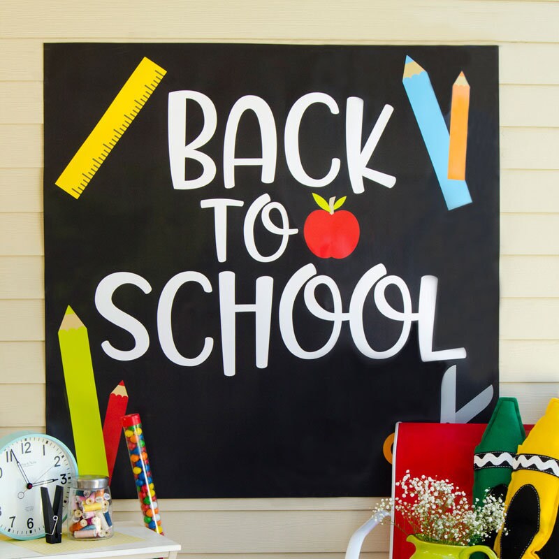 School Backdrop - Etsy
