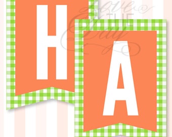 Spring Easter PRINTABLE Party 'Be Hoppy' Collection by | Etsy
