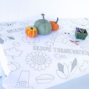Thanksgiving Color Tablecloth PRINTABLE by Love the Day (Download Now ...