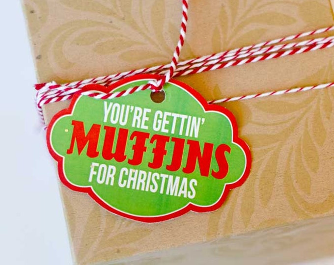 Christmas Neighbor PRINTABLE Party 'you're Gettin' Muffins for ...