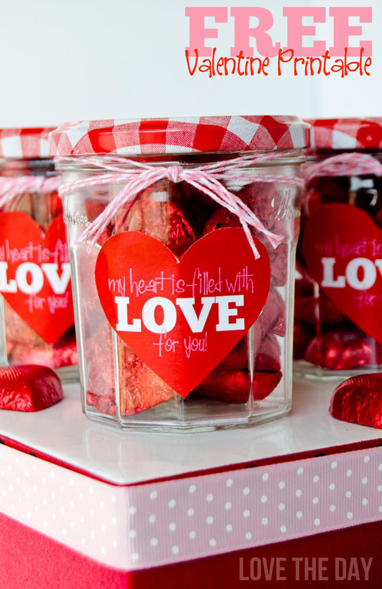 Valentine PRINTABLE 'my Heart is Filled With Love for - Etsy