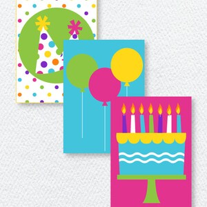 Pretty Polka Dot Party PRINTABLE Birthday Favor Tags by Love the Day - Etsy