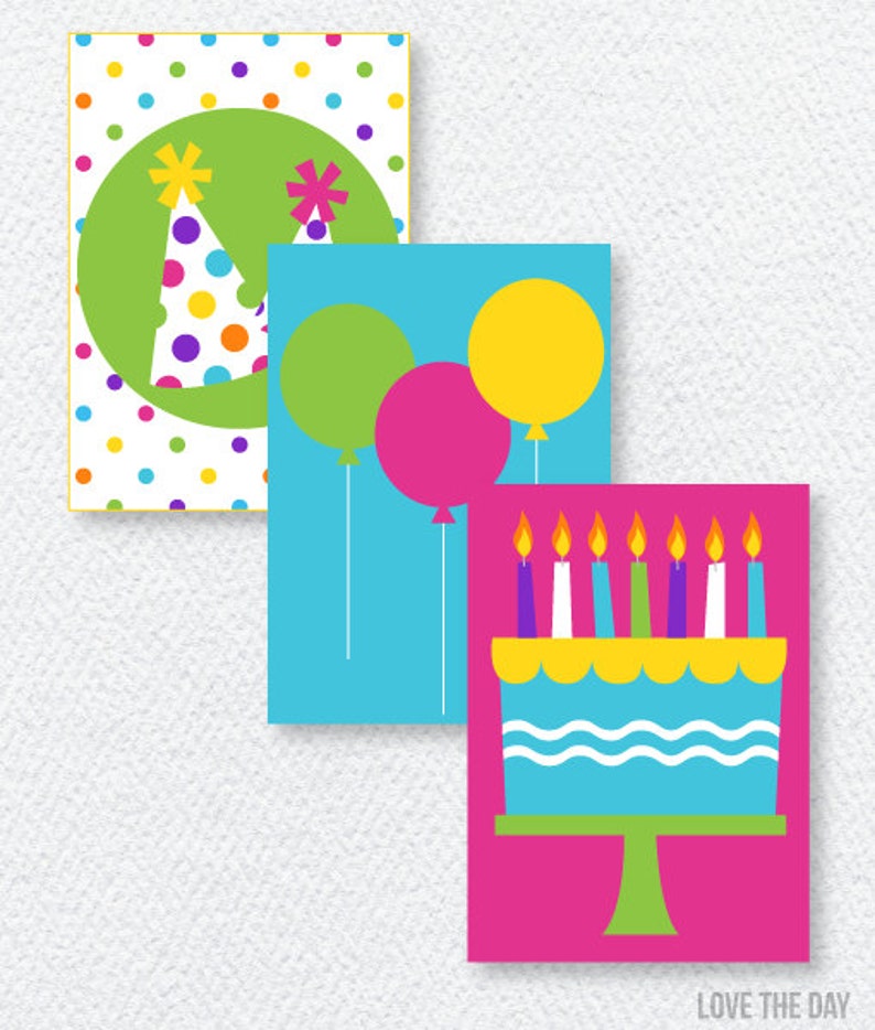 Pretty Polka Dot Party PRINTABLE Birthday Favor Tags by Love | Etsy