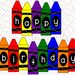 Crayon PRINTABLE Party Happy Birthday Banner (INSTANT DOWNLOAD) by Love ...