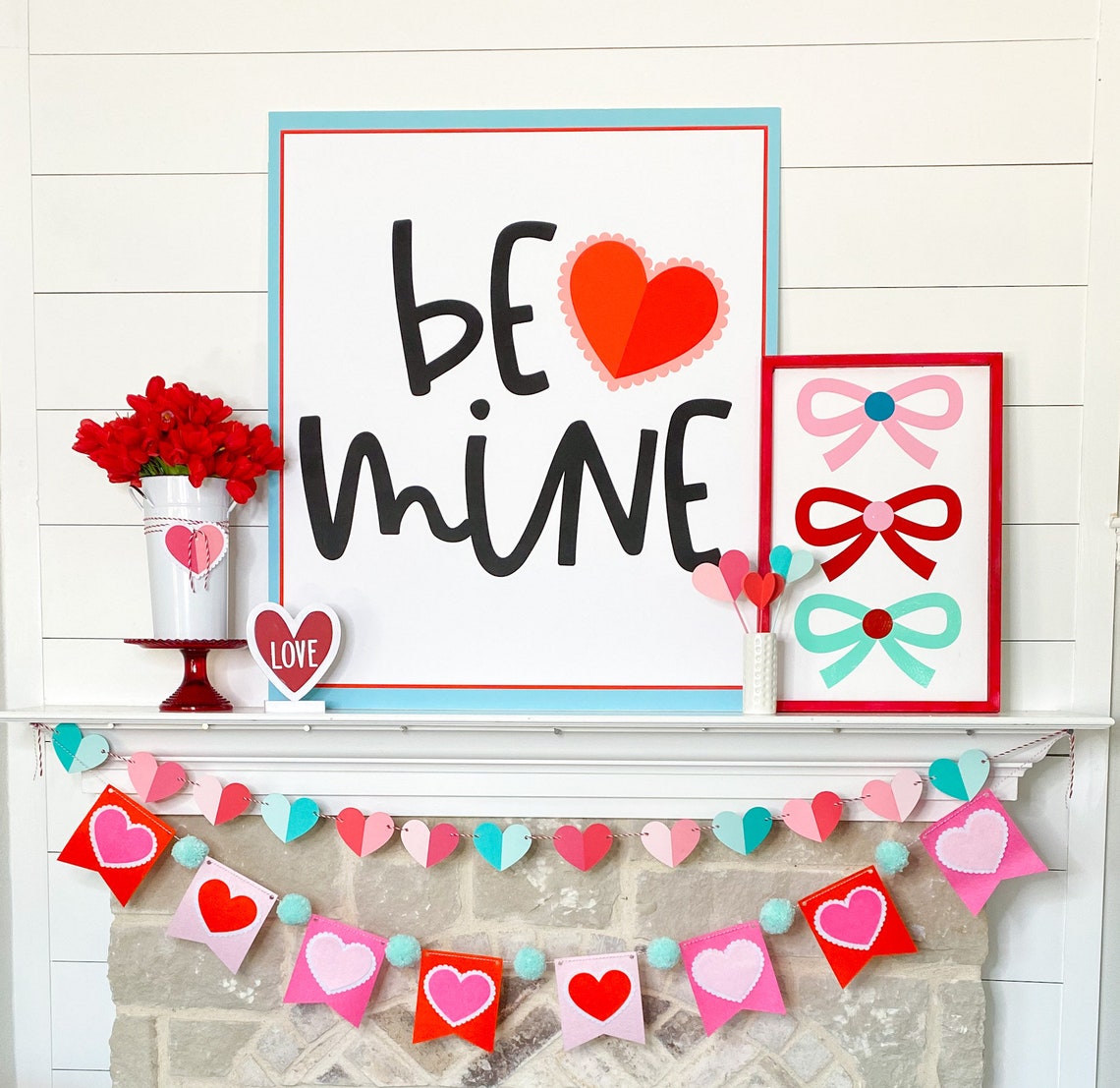 Be Mine Valentine SVG Bundle & Printables INSTANT DOWNLOAD | Etsy