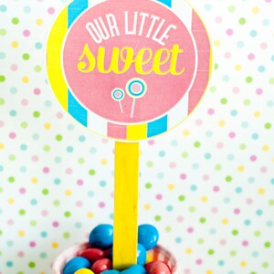 Candy Land Sweet Shop Party PRINTABLE Gift Tags From Love the Day - Etsy