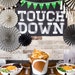 Touchdown Football Party Backdrop INSTANT DOWNLOAD by Lindi Haws of ...